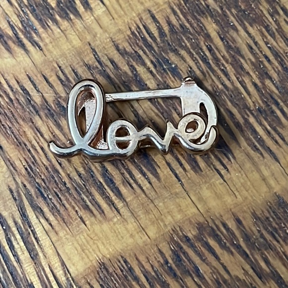 KEEP Collective | Jewelry | Keep Collective Rose Gold Love Charm | Poshmark